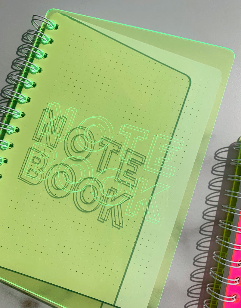 Acrylic Notebook - NOTE BOOK – Make 2D