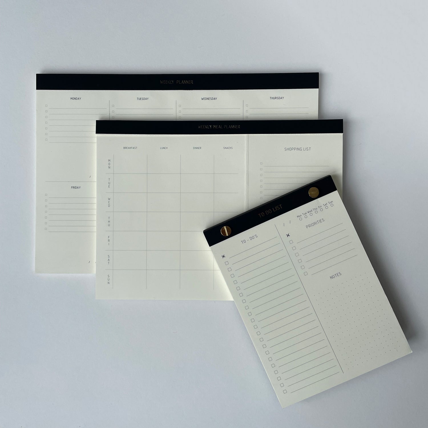 Notepad Planning Set – Make 2D